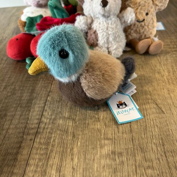Jellycat | Toys | Jellycat Duck Mallard Plush New Birdling Stuffed ...